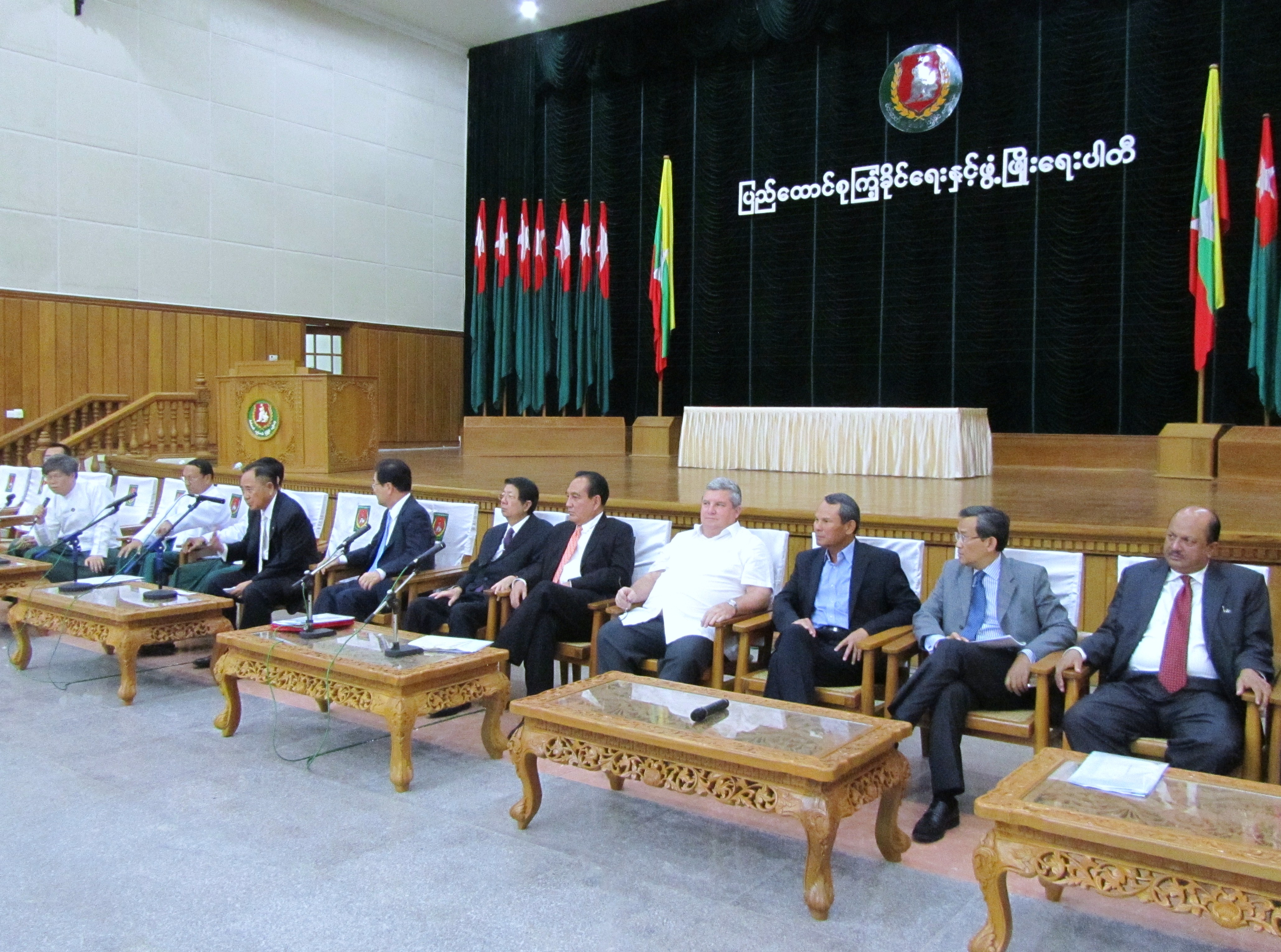 Joint Statement between ICAPP Mission and USDP at Nay Pyi Taw Myanmar ...