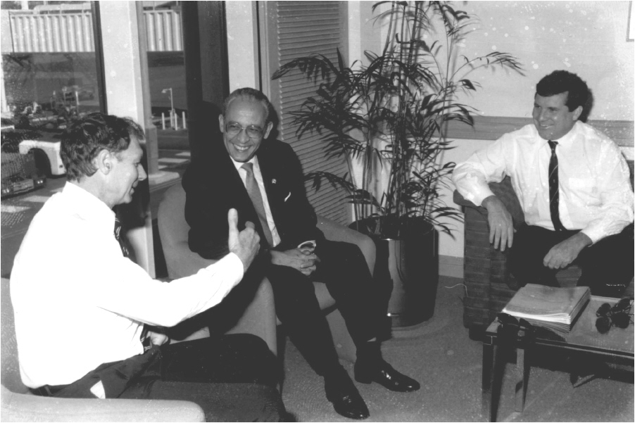 Ali Alitas Foreign Minister of Indonesia with Marshall Perron and Shane ...